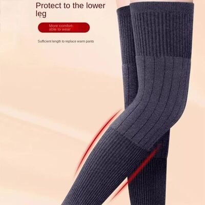 Hight Quality Cashmere Wool Knee Brace Pads KneeCap Protecto
