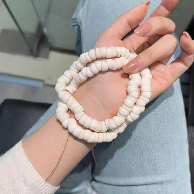 牛骨蒜瓣大肠Diy文玩配件手工编织手绳手串手链各种DIY配饰挂件