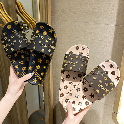 卡通拖鞋女防滑凉拖外穿沙滩凉鞋