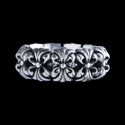 【官方正品授权】LoneOnes Chrome Ring 经典鸢尾花戒指