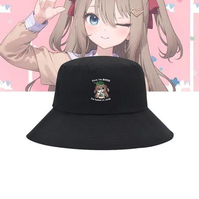 牛肉酱神经大人同人印花渔夫帽