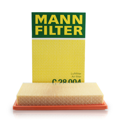 适配奔驰新C级C180 C200 C260 E200E300空滤空气滤芯格清器C28004