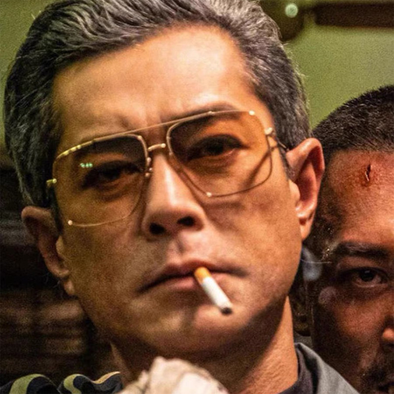 镁作欧美时尚金属方框坚固耐用太阳镜男士渐进色复古驾驶墨镜潮