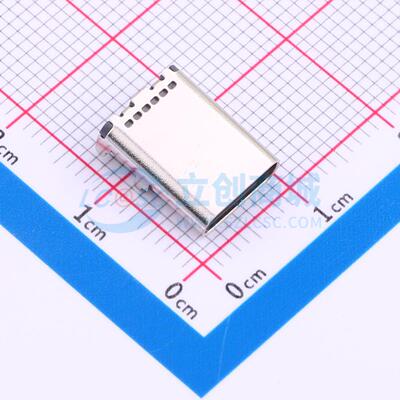 USB连接器 MC-121-L119 SMD USB连接器  TYPE C 16P 板上四脚插件