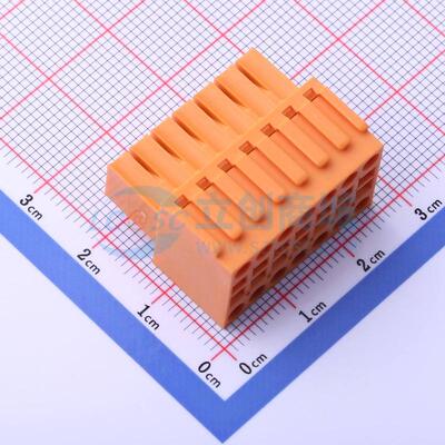 插拔式接线端子 KF2EDGKE-3.5-2*7P P=3.5mm 3.5mm 电子元器件