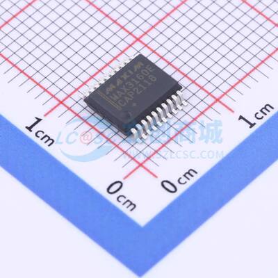 RS-485/RS-422芯片 MAX3160ECAP+T SSOP-20-208mil 原装正品