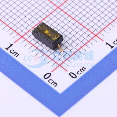 拨码开关 DSHP01TSGER - 1位 1.27mm