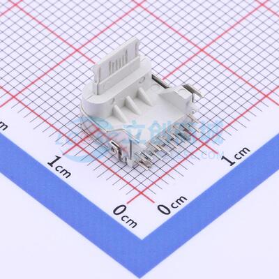 USB连接器 GT-USB-7089A 插件 加高CH7.37mm；16pin；电流3A Type