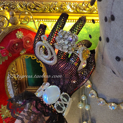 欧美小众戒指贝壳水晶手镯