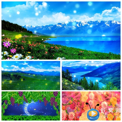 S2642 （边疆处处赛江南）爱国歌曲MV 舞台舞美舞蹈背景 视频素材