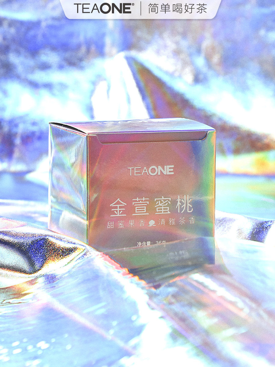 TEAONE金萱蜜桃乌龙茶白桃乌龙袋泡茶水果茶花果茶三角茶包_虎窝淘