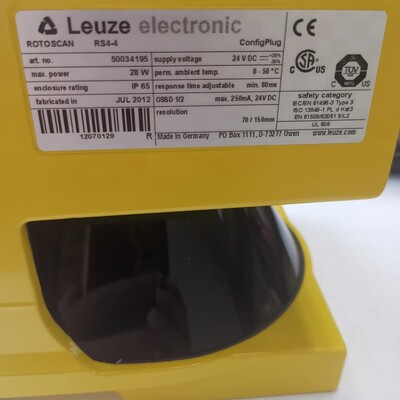 Leuze劳易测 RS4-4安全激光扫描仪全新库存现货正品50034195