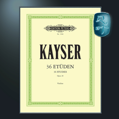 开塞36首小提琴练习曲作品20