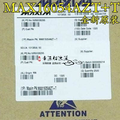 MAX16054AZT+T MAX16054AZT SOT23-6 开关控制器 全新原装现货