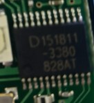 D151811-3380 丰田遥控IC芯片
