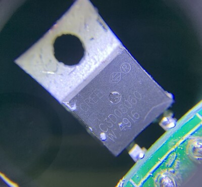 C3D08060 北汽新能源大功率碳化硅二极管 TO220 2脚