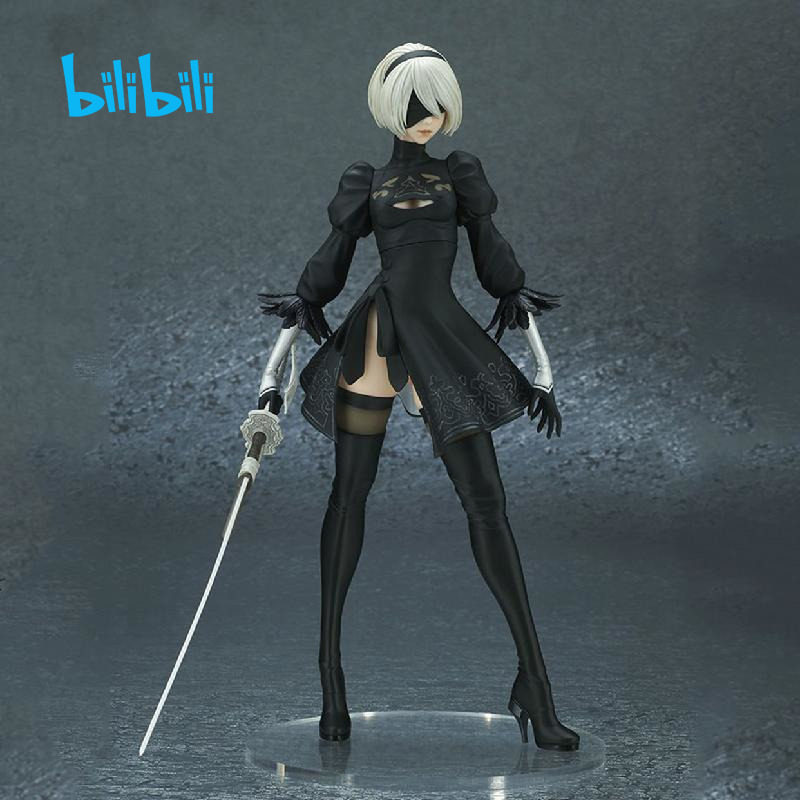 bilibili哔哩哔哩现货FLARE尼尔：机械纪元尤尔哈二号B型2B手办_虎窝淘