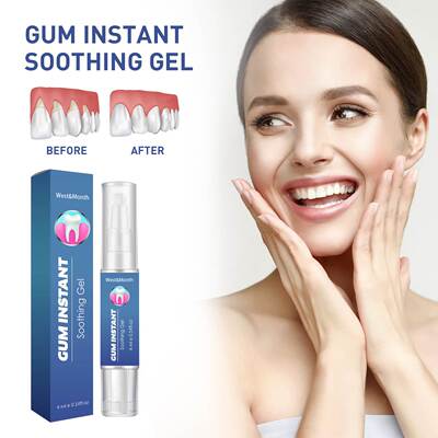 Gingival care gel to clean plaque stains牙龈护理凝胶清洁牙斑