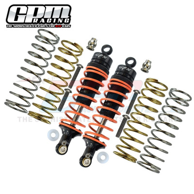 四驱车TRAXXAS RUSTLER 4X4 L金属加粗避震芯前避震/中点距87mm
