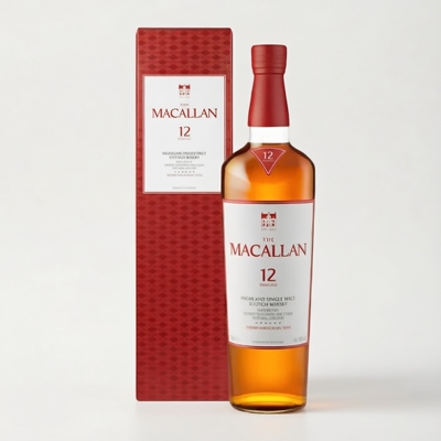 Macallan 麦卡伦12年单雪莉桶单一麦芽威士忌700ml进口洋酒 国行