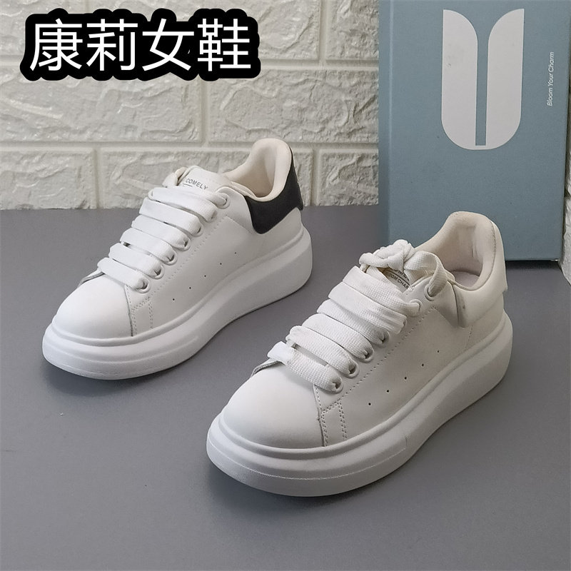 comely康莉女鞋正品撤柜厚底小白鞋四季百搭休闲板鞋日常韩版潮鞋
