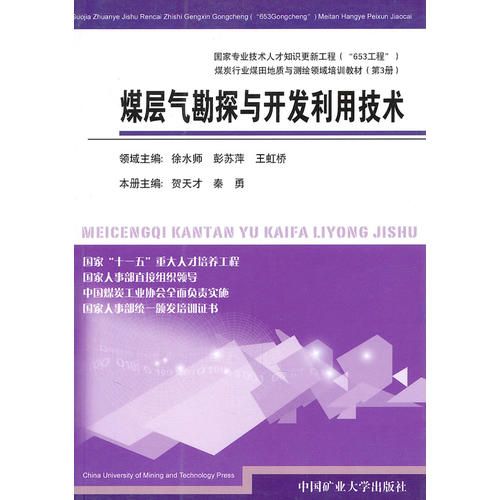 正版 煤层气勘探与开发利用技术 9787811078138 中国矿业大学出版社