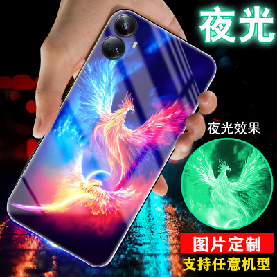 适用真我opporealmev25手机壳realme11外套v13夜光v11龙v15凤凰10新品v3网红v5潮牌酷v23男士女生款11pro情侣