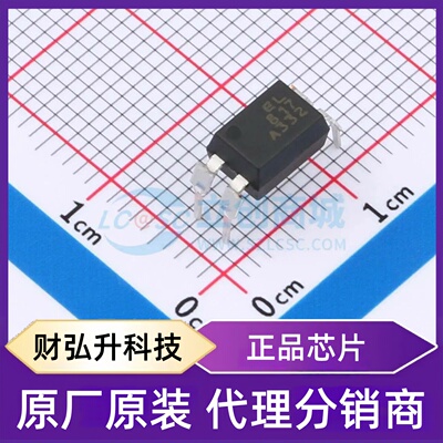 原装正品 EL817M(A)-F 封装DIP-4 晶体管输出光耦