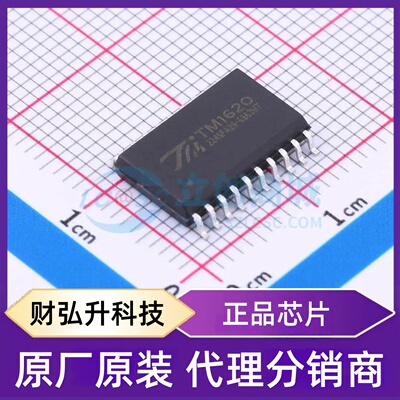 全新原装 TM1620(TA1323C) 封装 SOP-20 数码管驱动