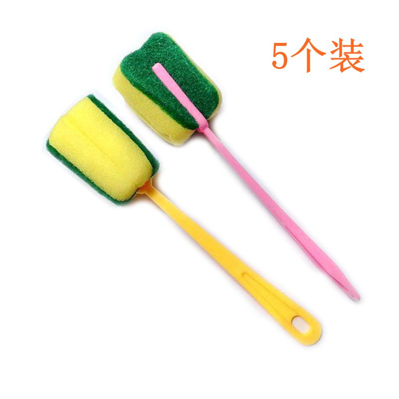 杯刷新款长柄无死角洗神器酒店清洁刷通用洗奶瓶涮子洗茶渍小刷子