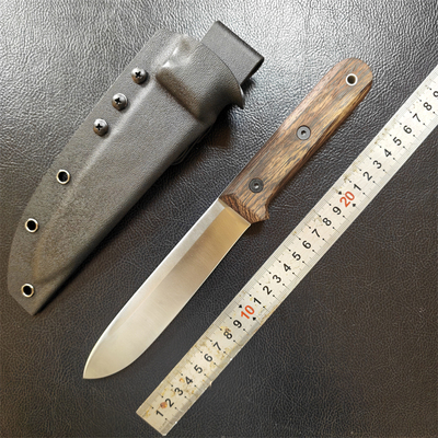 升级版1085碳钢直刀毕方制作