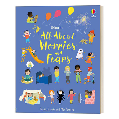 儿童情绪礼仪 英文原版 All About Worries and Fears 精装 英文版 进口英语原版书籍