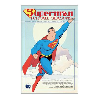 英文原版 Superman for All Seasons 超人 四季 DC漫画 杰夫·洛布 英文版 进口英语原版书籍