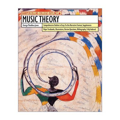 英文原版 Music Theory HarperCollins College Outline Series 音乐理论概要 美国大学先修课程AP读物 英文版 进口英语原版书籍