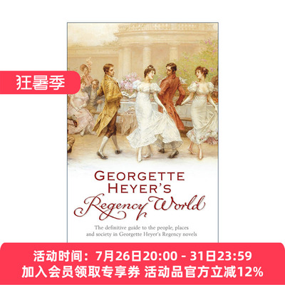 英文原版 Georgette Heyer's Regency World 乔吉特·海尔的摄政文学世界 摄政浪漫文学鼻祖 英文版 进口英语原版书籍
