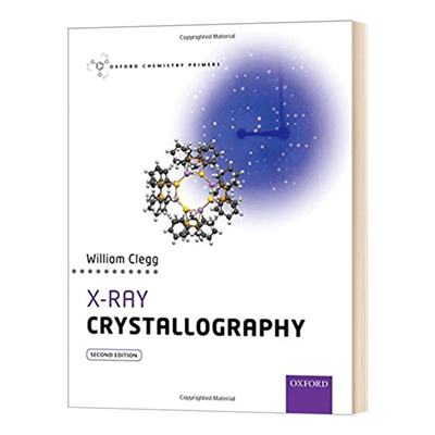 英文原版 X-Ray Crystallography X光结晶学 英文版 进口英语原版书籍