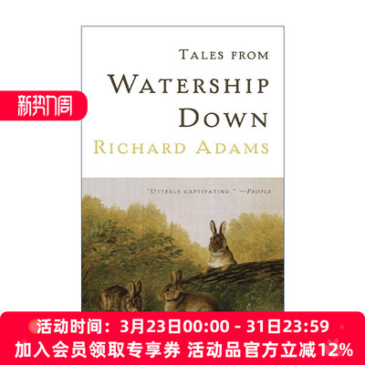 英文原版 Tales from Watership Down 沃特希普荒原 兔子共和国的故事 Richard Adams 英文版 进口英语原版书籍