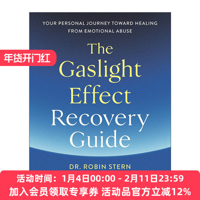 英文原版 The Gaslight Effect Recovery Guide 煤气灯效应康复指南 从情感虐待中治愈的个人旅程 Robin Stern 进口英语原版书籍