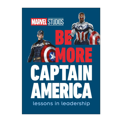 英文原版 Marvel Studios Be More Captain America 学习美国队长 漫威趣味画册 精装 英文版 进口英语原版书籍