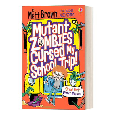 僵尸诅咒了我的学校旅行 英文原版 Mutant Zombies Cursed My School Trip! 英文版 进口英语原版书籍