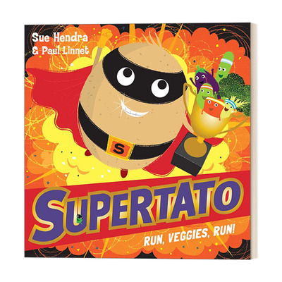 土豆超人蔬菜快跑 英文原版 Supertato Run Veggies Run Sue Hendra & Paul Linnet 绘本 英文版 进口英语原版书籍