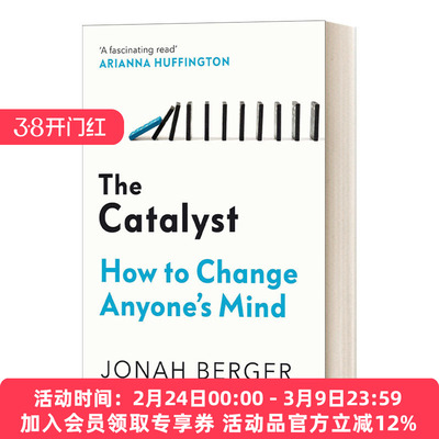 催化剂 英文原版 The Catalyst How to Change Anyone's Mind 如何改变别人的想法 英文版 进口英语原版书籍