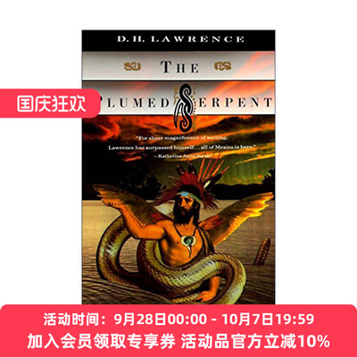 羽蛇  英文原版 The Plumed Serpent D.H. Lawrence 英文版 进口英语原版书籍