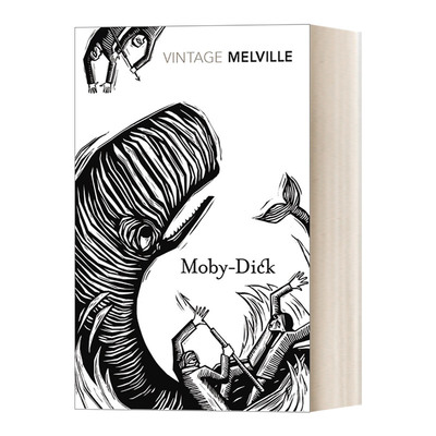 白鲸 英文原版 Moby-Dick 梅尔维尔 Vintage经典系列 英文版 进口英语原版书籍