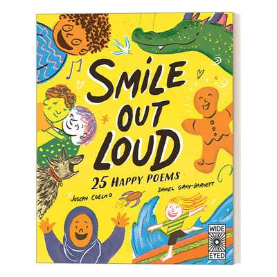 放声大笑 英文原版 Smile Out Loud 25首快乐诗歌 水石桂冠童书作者Joseph Coelho 精装 英文版 进口英语原版书籍
