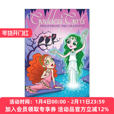 英文原版 Persephone the Grateful 女神女孩们26 珀耳塞福涅 儿童神话故事 英文版 进口英语原版书籍