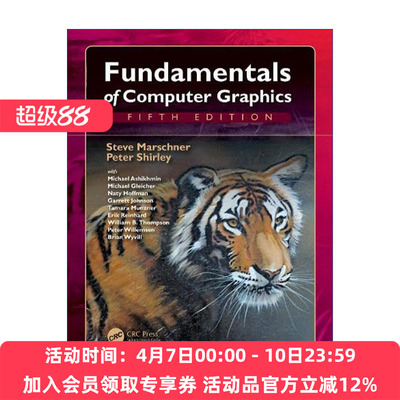 计算机图形学基础  英文原版 Fundamentals of Computer Graphics 第4版精装 英文版 进口英语原版书籍