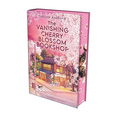 英文原版 The Vanishing Cherry Blossom Bookshop 消失的樱花书店 精装刷边收藏版 日式奇幻神秘治愈小说 Takuya Asakura 英文版