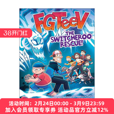 英文原版 FGTeeV The Switcheroo Rescue 骤变救援 儿童全彩漫画 英文版 进口英语原版书籍