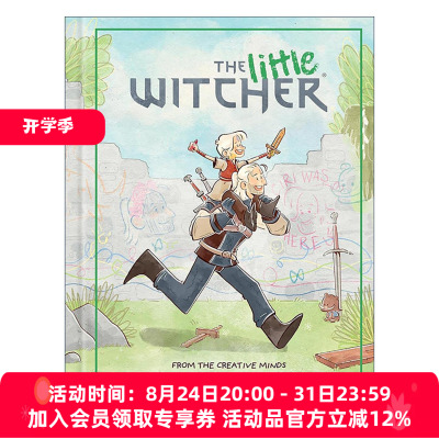 英文原版 The Little Witcher 小巫师 猎魔人衍生漫画 杰洛特抚养希里的故事 精装 Giada Carboni 英文版 进口英语原版书籍